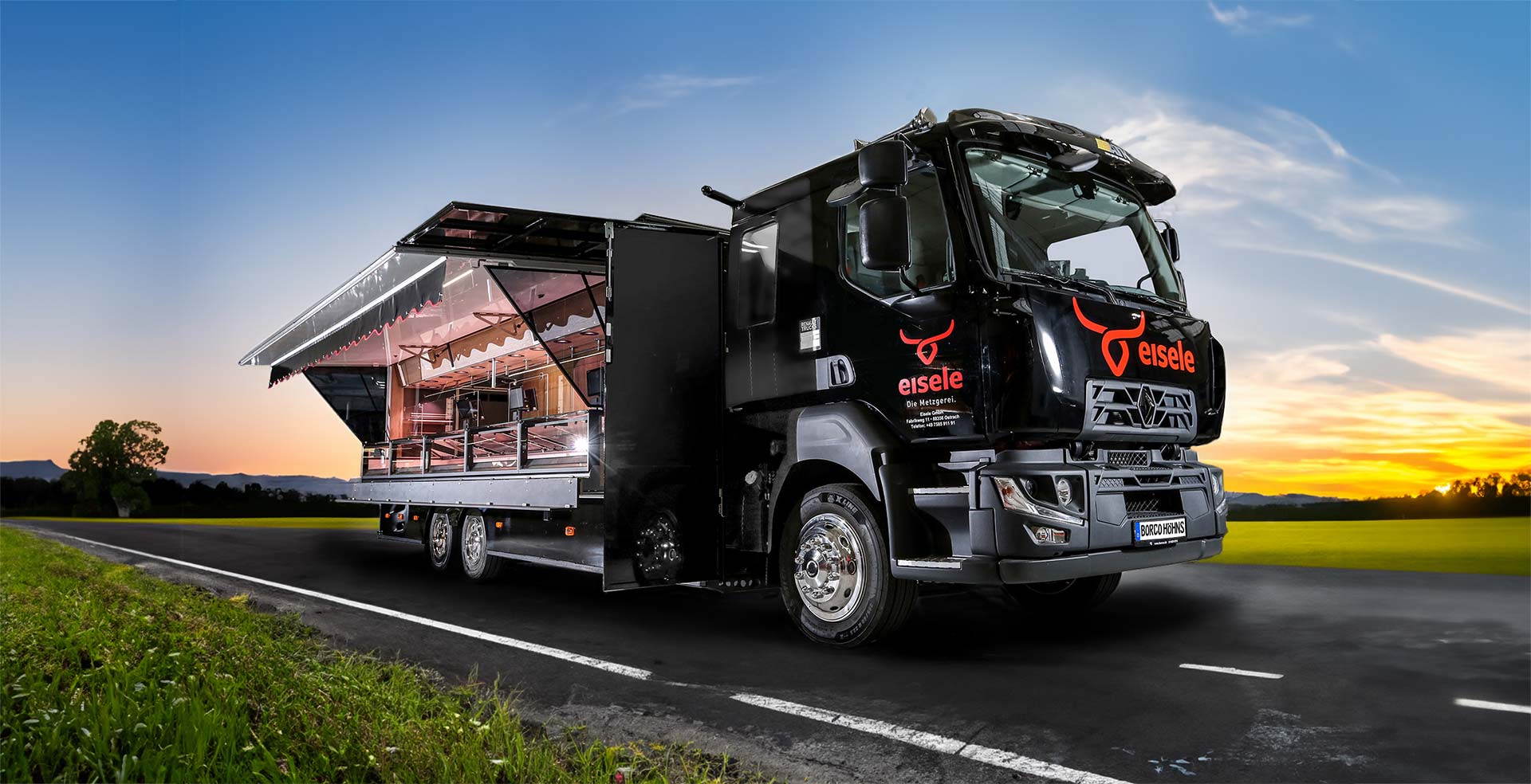 XXL Verkaufsfahrzeug von BORCO HÖHNS - BORCO HÖHNS GmbH